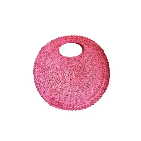 OHSUN Finny Woven Straw Handbag