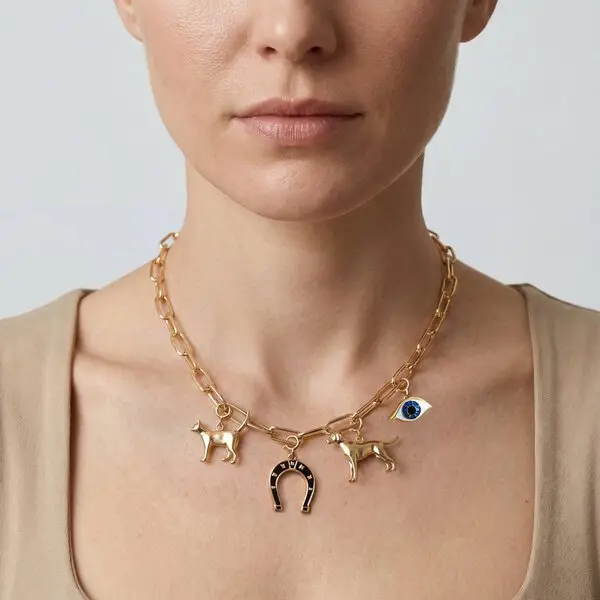 NOWART JEWELRY Eye Charm Pendant