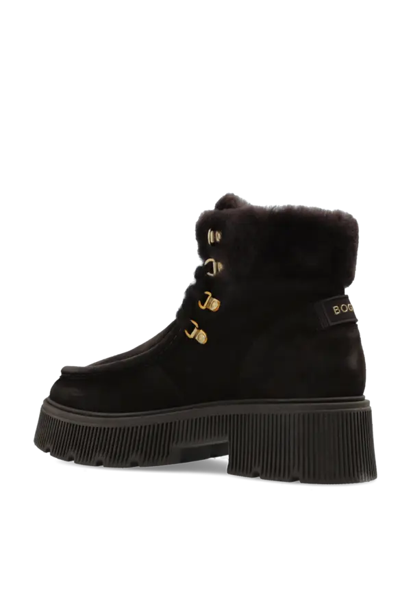 Bogner Turin Insulated Suede Lace-up Boots