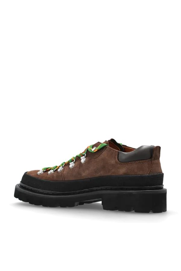 Dsquared2 Suede Hiking Lace-up Shoes - Brown