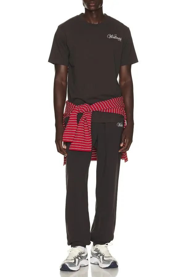SPORTY & RICH Soho T-shirt In Brown