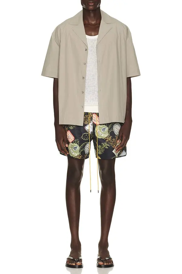 Rhude Vin Bandana Print Swim Shorts