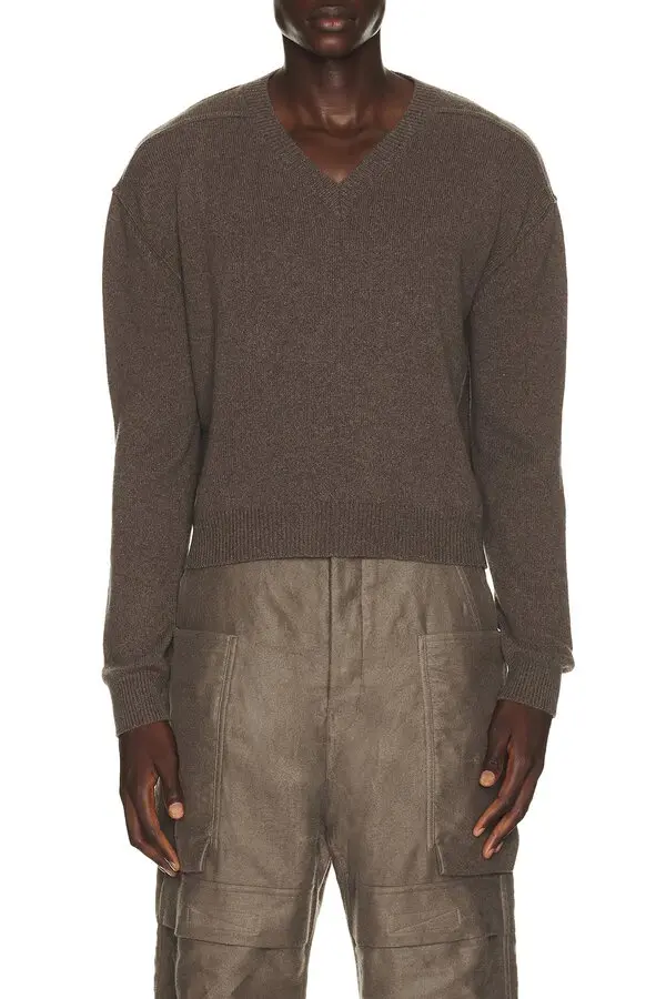 Rick Owens Tommy V Neck Sweater