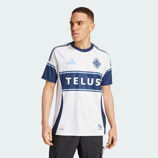 Adidas Vancouver Caps Fc 25/26 Home Jersey - White
