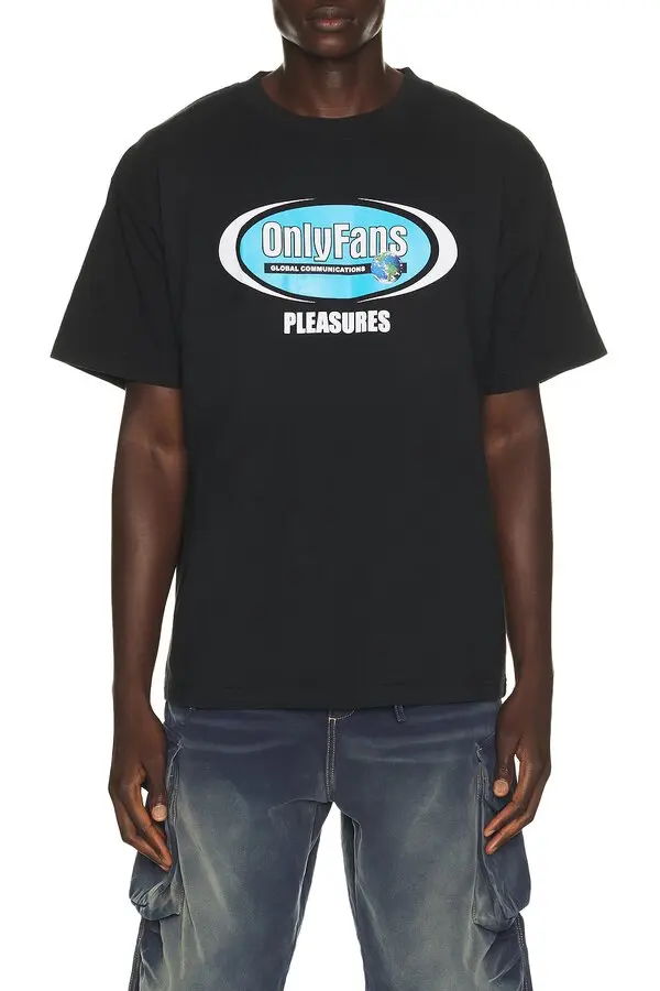 PLEASURES X Onlyfans Communications T-shirt