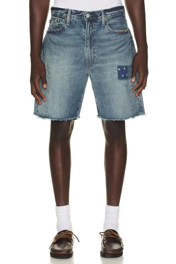 Polo Ralph Lauren Novelty Repair Denim Jean Short