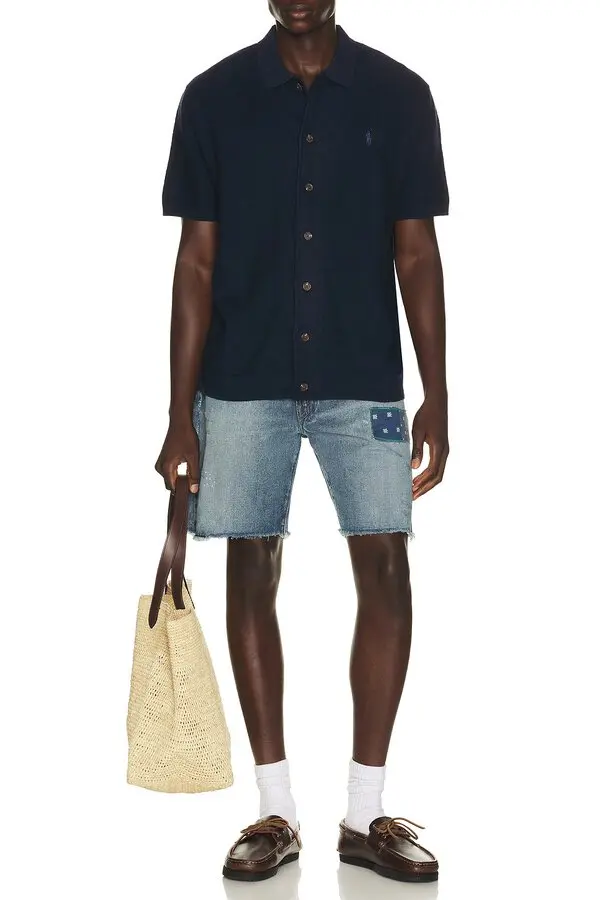 Polo Ralph Lauren Novelty Repair Denim Jean Short