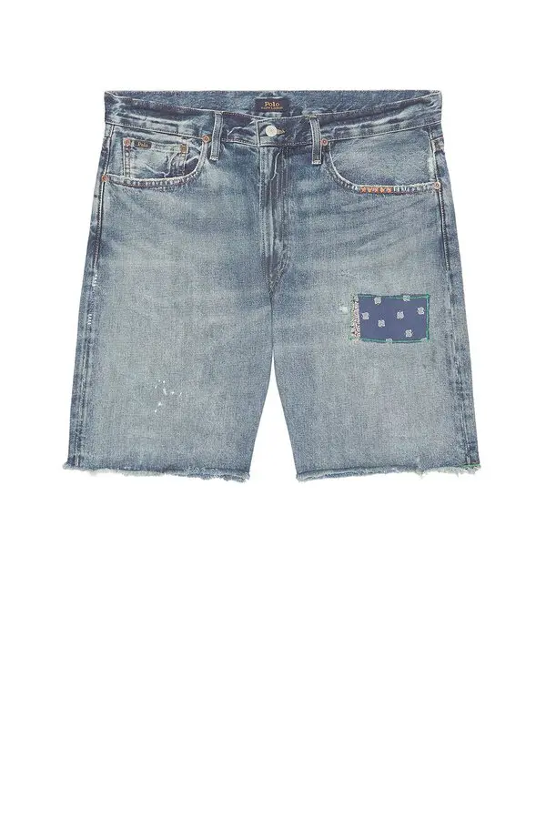 Polo Ralph Lauren Novelty Repair Denim Jean Short