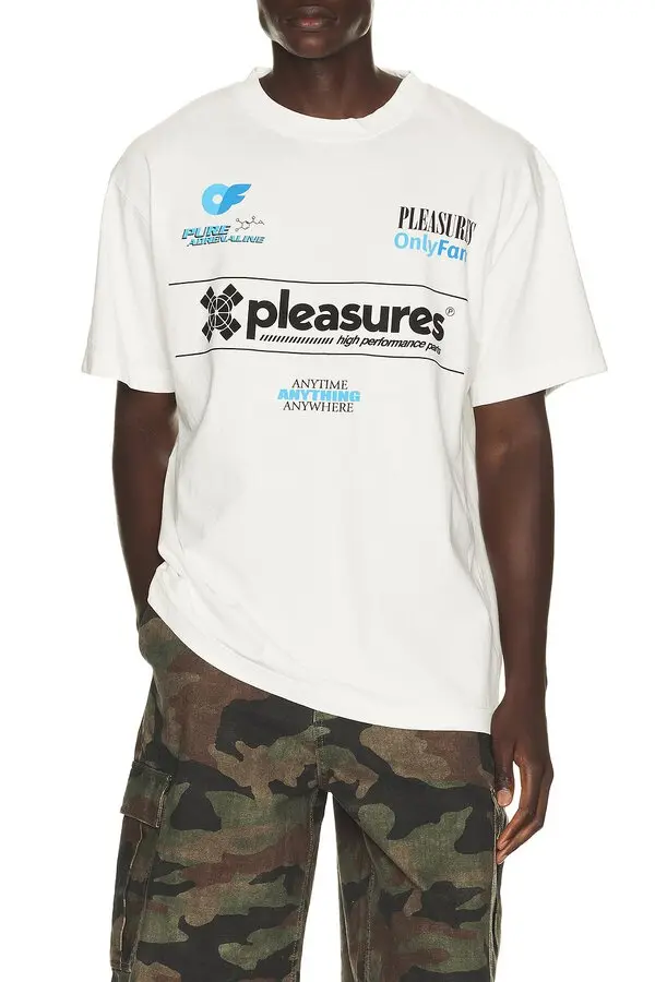 PLEASURES X Onlyfans Helmet T-shirt