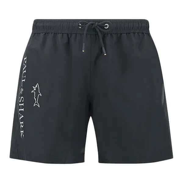 Paul & Shark Malibu Swim Shorts With Reflective Print