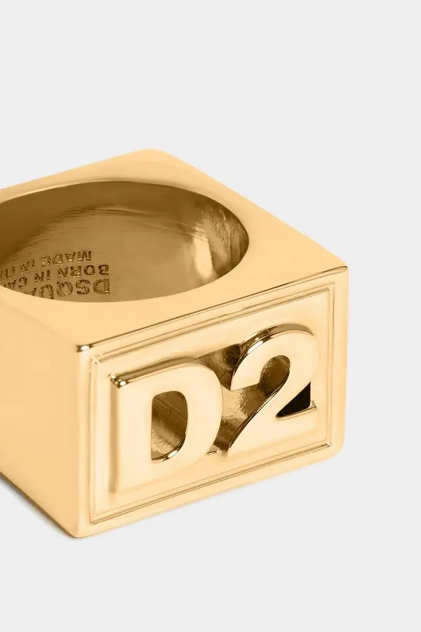 Dsquared2 Logo Statement Ring