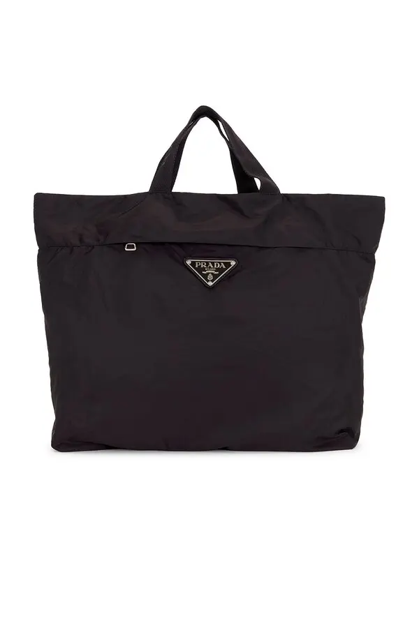 Prada Tessuto Shopping Tote Bag