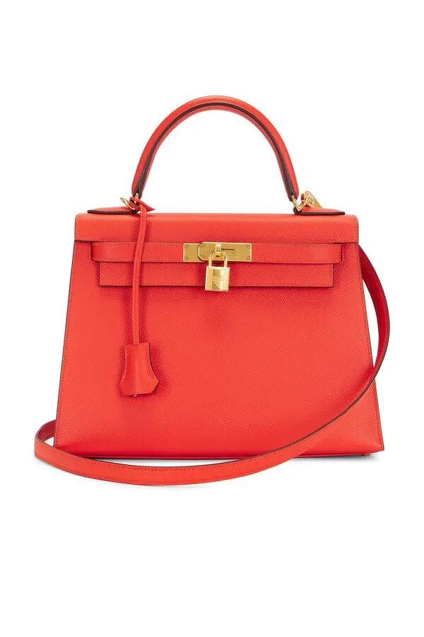 Hermès Epsom Kelly 28 Handbag - Sanguine