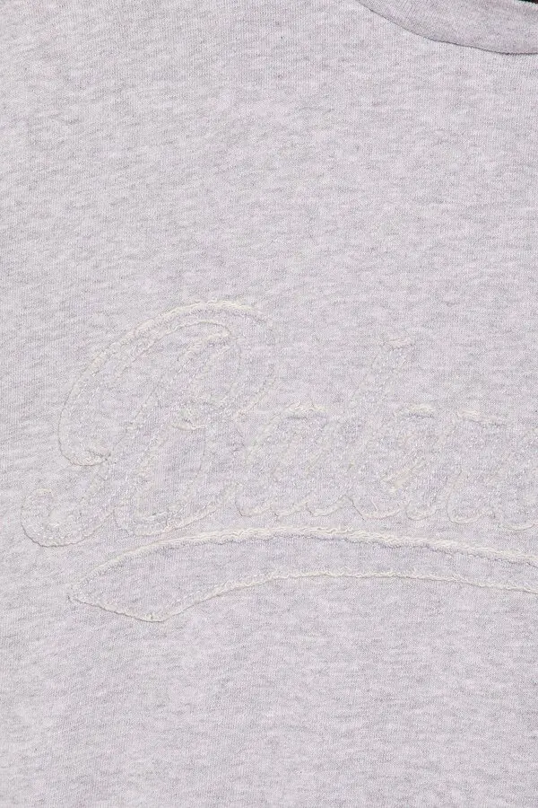 Balenciaga Layered Crewneck Sweater - Heather Grey