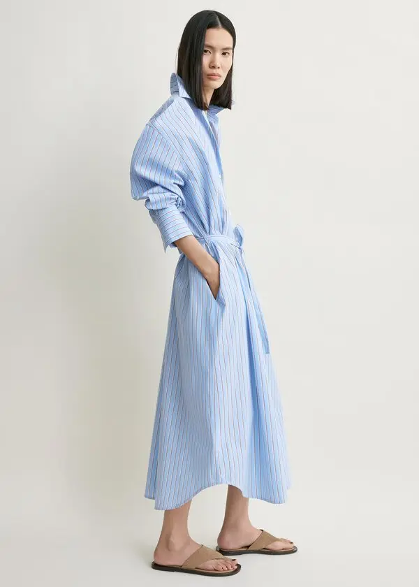 TOTEME Striped Shirtdress