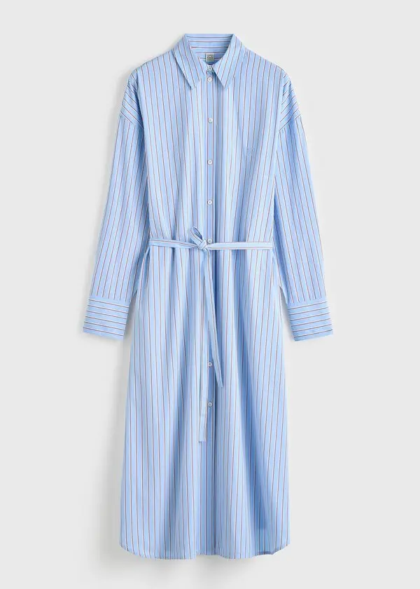 TOTEME Striped Shirtdress