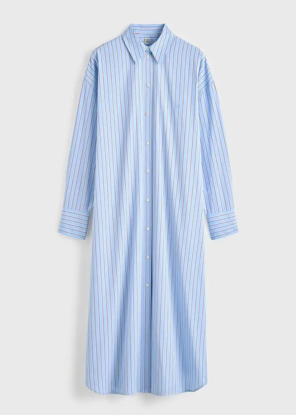 TOTEME Striped Shirtdress