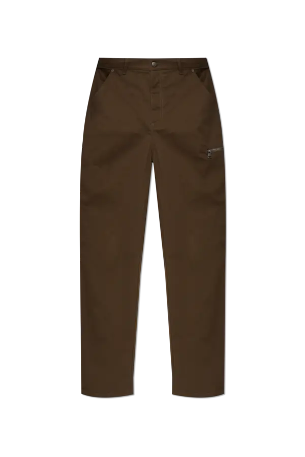 Moncler Pants With Logo Patch