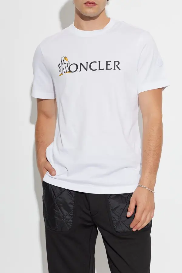 Moncler T-shirt With Logo
