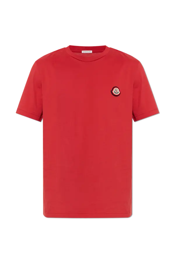 Moncler T-shirt With Logo Patch