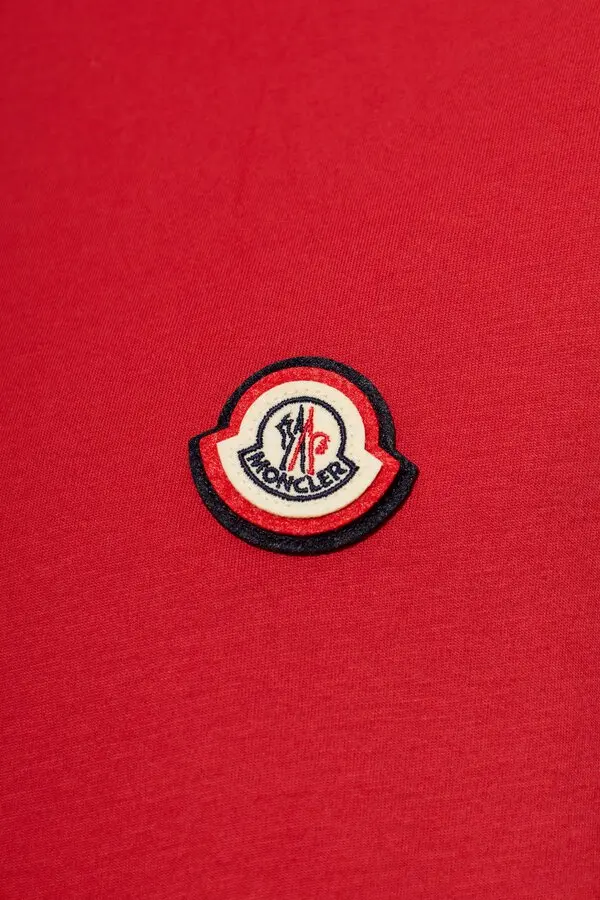Moncler T-shirt With Logo Patch