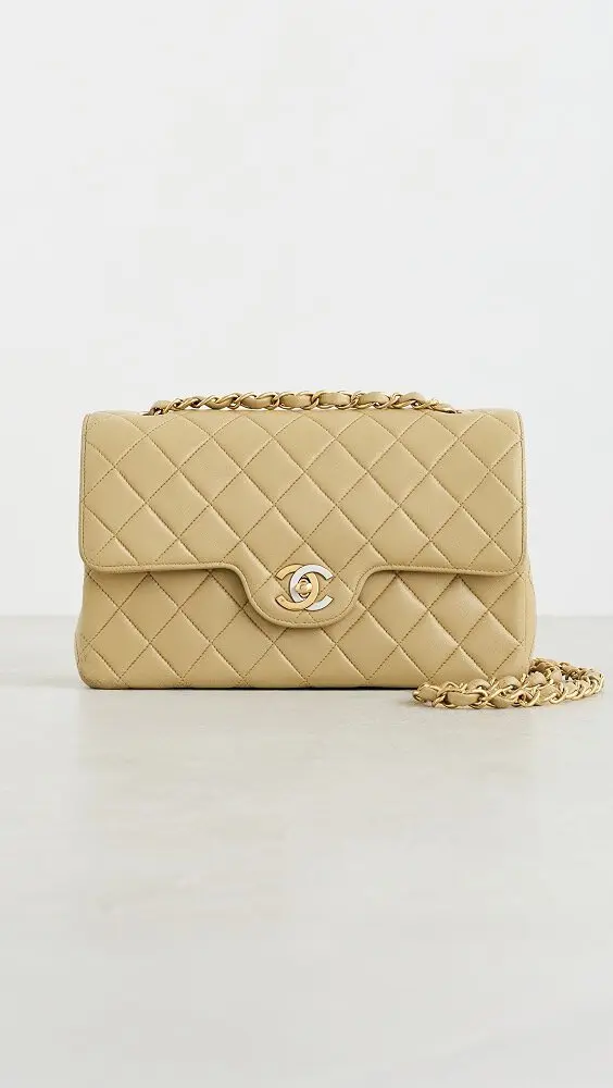 Shopbop Chanel Double Flap Chain Shoulder Bag