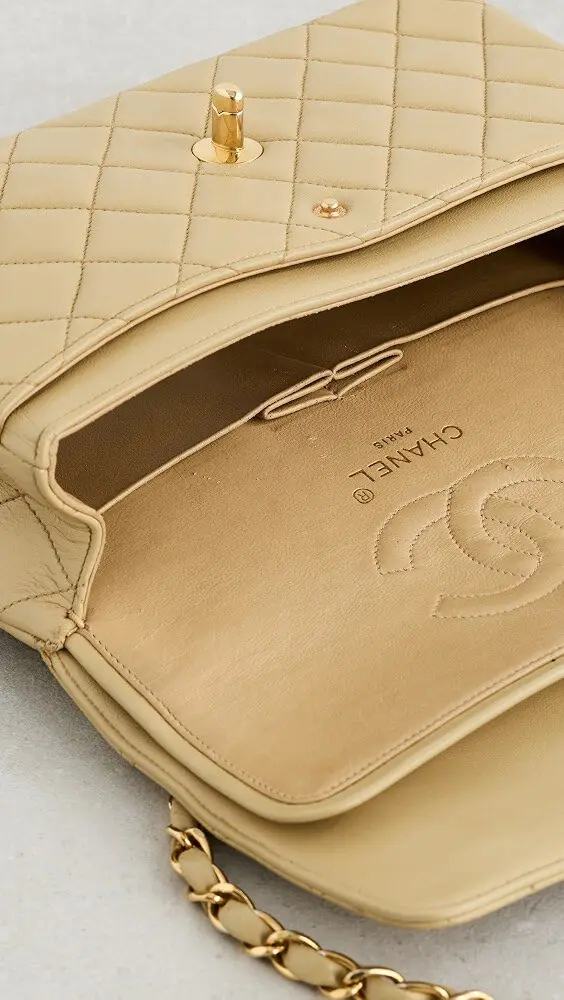 Shopbop Chanel Double Flap Chain Shoulder Bag