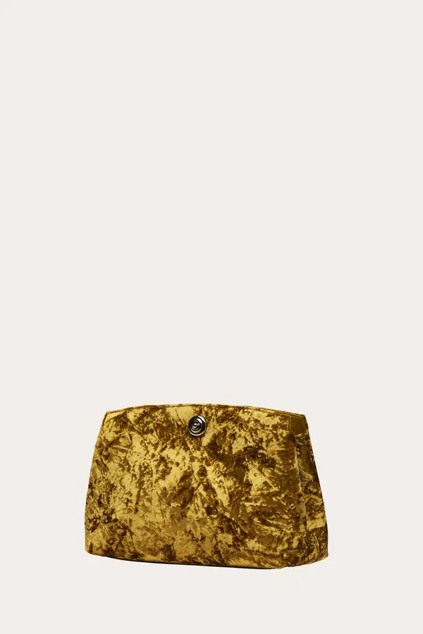 LIFFNER Velvet Push Lock Pouch