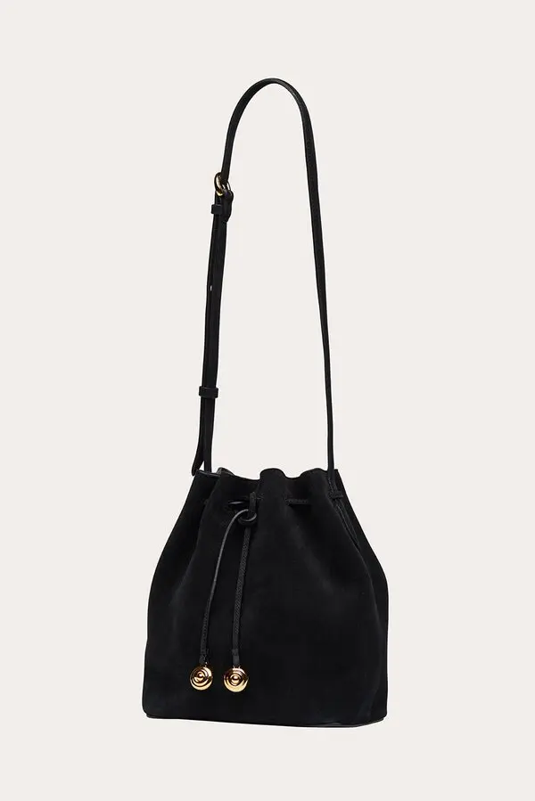 LIFFNER Charm Bucket Small Suede