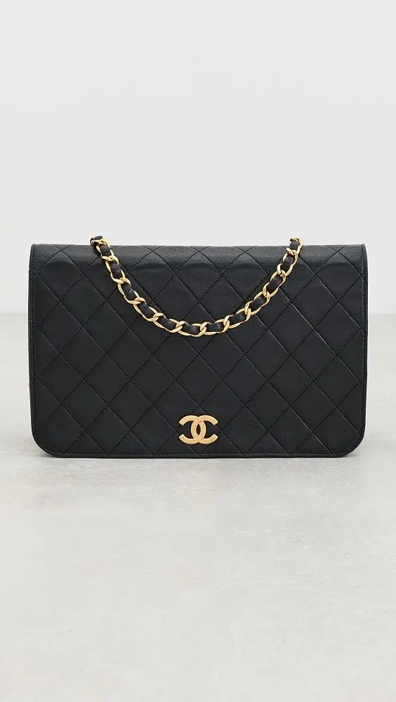Shopbop Chanel Single Flap Lambskin Wallet On Chain