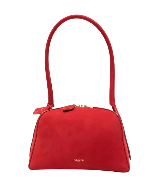 Alaïa Bouledog Shoulder Bag - Red