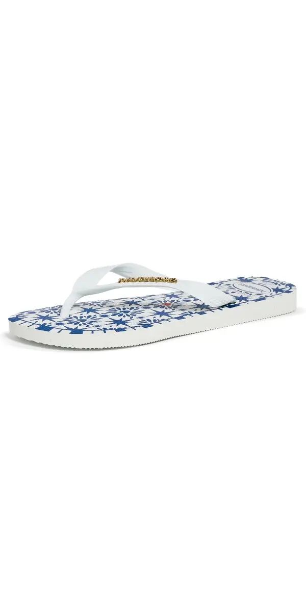 Havaianas Top Sao Luis Flip Flops - White