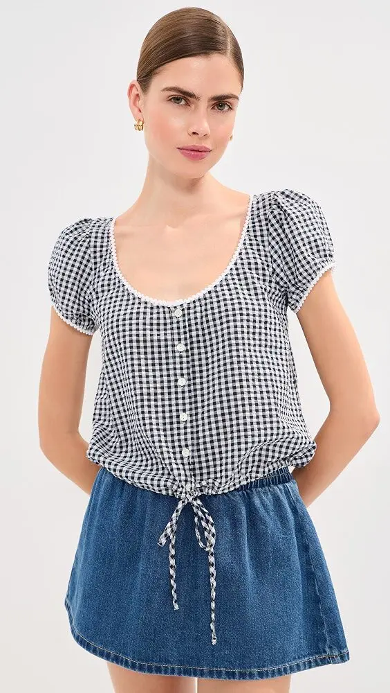 LE BOP Babydoll Blouse