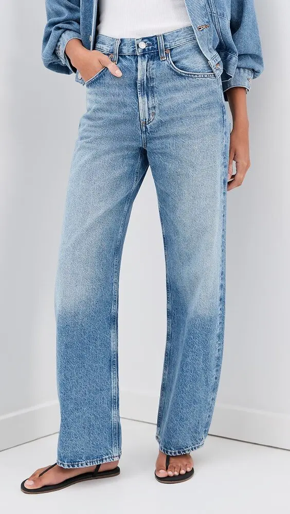 AGOLDE Low Curve Jeans