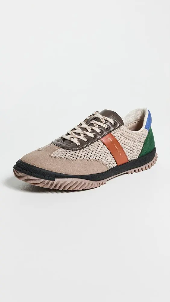 Stella McCartney Suede And Mesh Sneakers