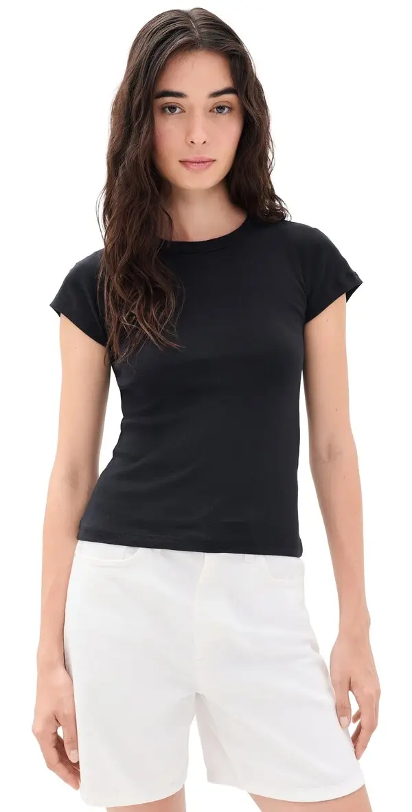 LESET Nando Slim Fit Tee - Black