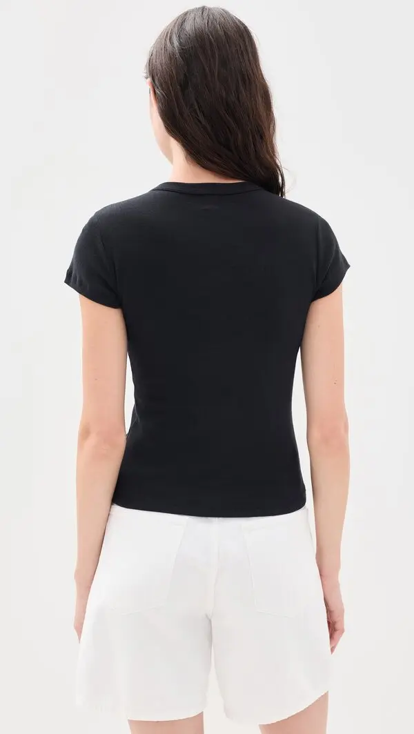 LESET Nando Slim Fit T-shirt - Black