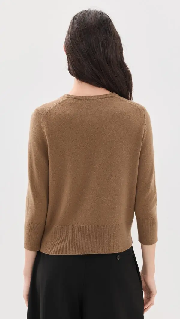 Vince Metal Button Cardigan - Canyon