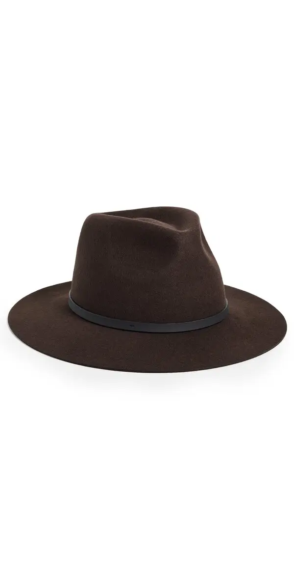 Rag & Bone Dakota Fedora - Expresso