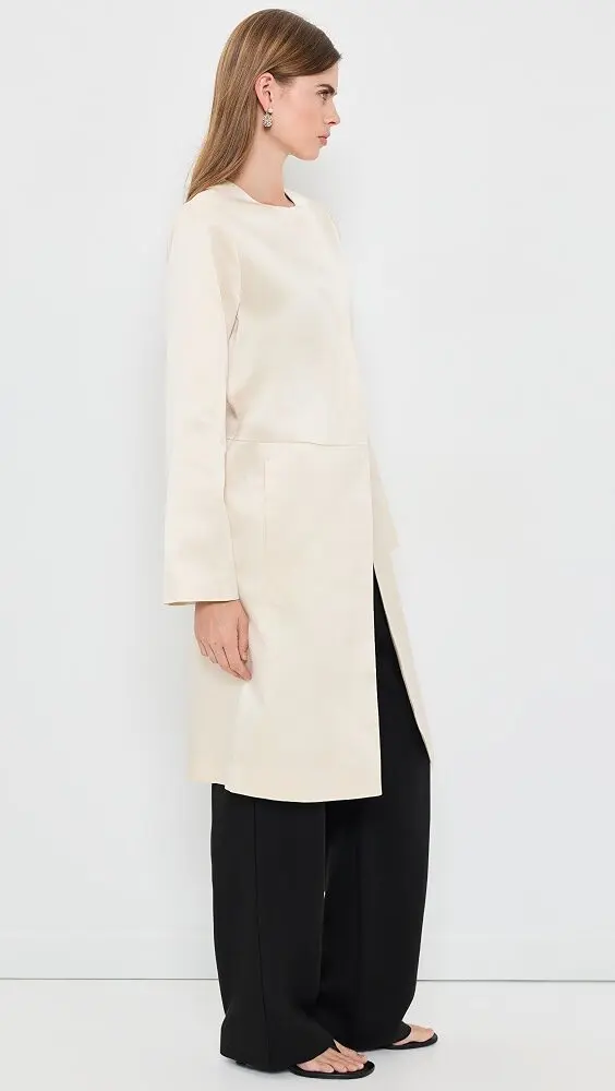 REFORMATION Stella Satin Coat