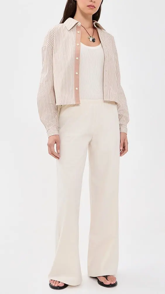 LA LIGNE Colby Poplin Pants