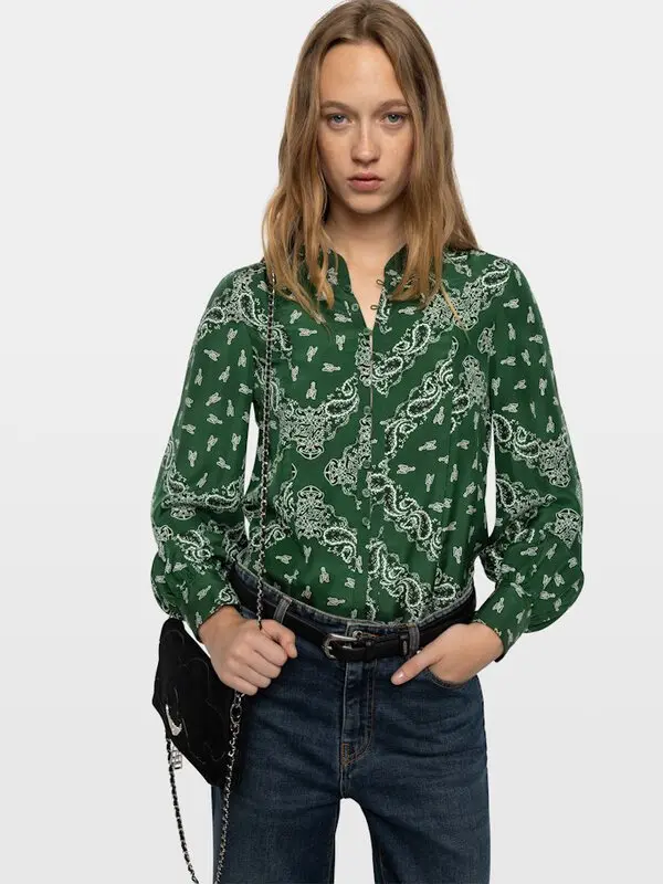 Zadig&Voltaire Twina Silk Shirt