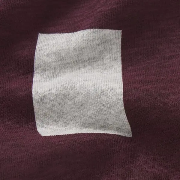 SKIMS Super Cropped T Shirt | Red | | Worn In Jersey