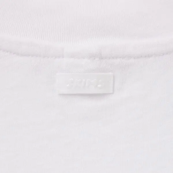 SKIMS Super Cropped V-neck T-shirt