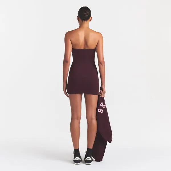 SKIMS Cotton Jersey Mini Tube Dress