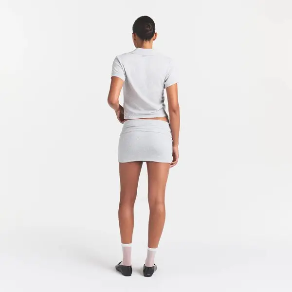SKIMS Polo | Grey | | Worn In Jersey