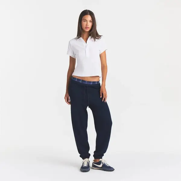 SKIMS Polo | White | | Worn In Jersey