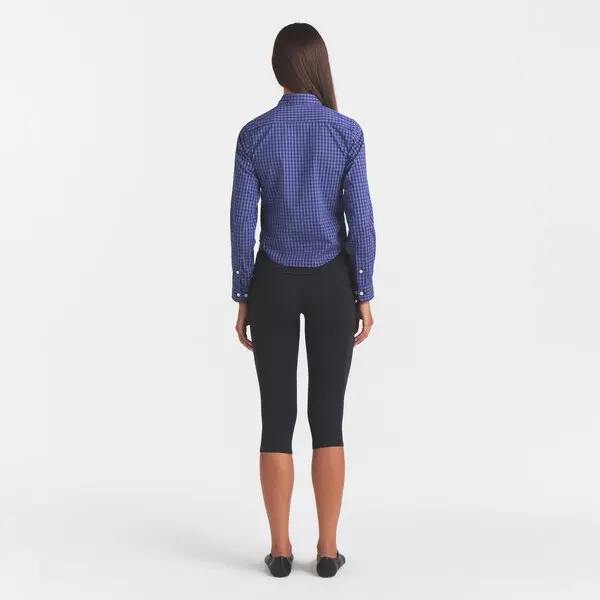 SKIMS Shrunken Button Up Shirt