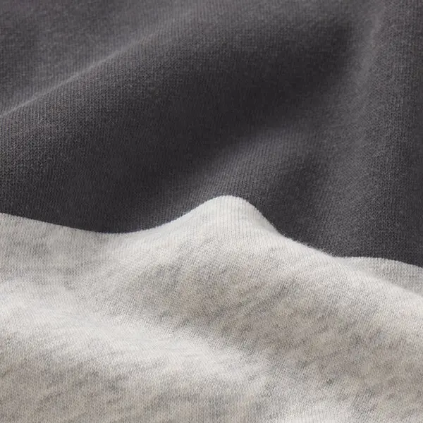 SKIMS Rugby Polo | Grey | | Fleece Lounge - Light Heather Grey