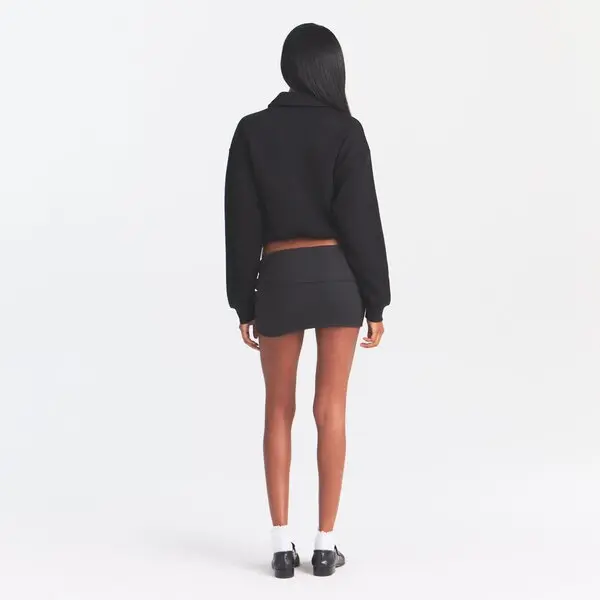 SKIMS Cotton Rib Foldover Mini Skirt